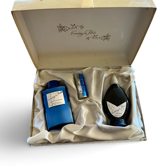 Vintage | Bath & Body | Evening In Paris 94s Gift Set In Box With ...